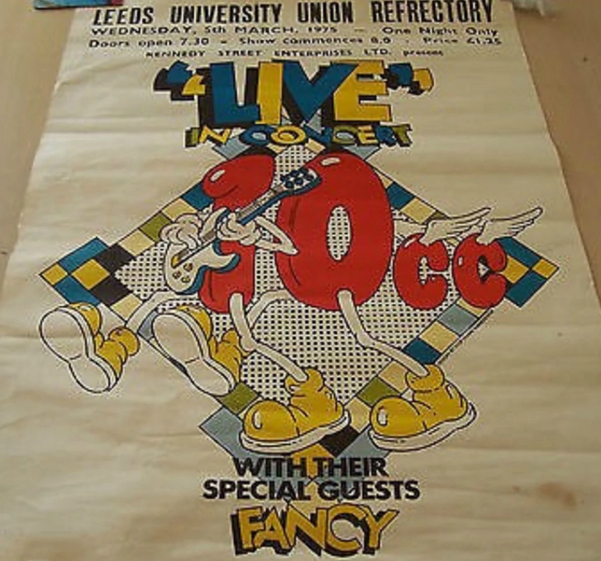 March 5, 1975 Leeds University Union Refectory, Leeds, ENG | Concerts ...