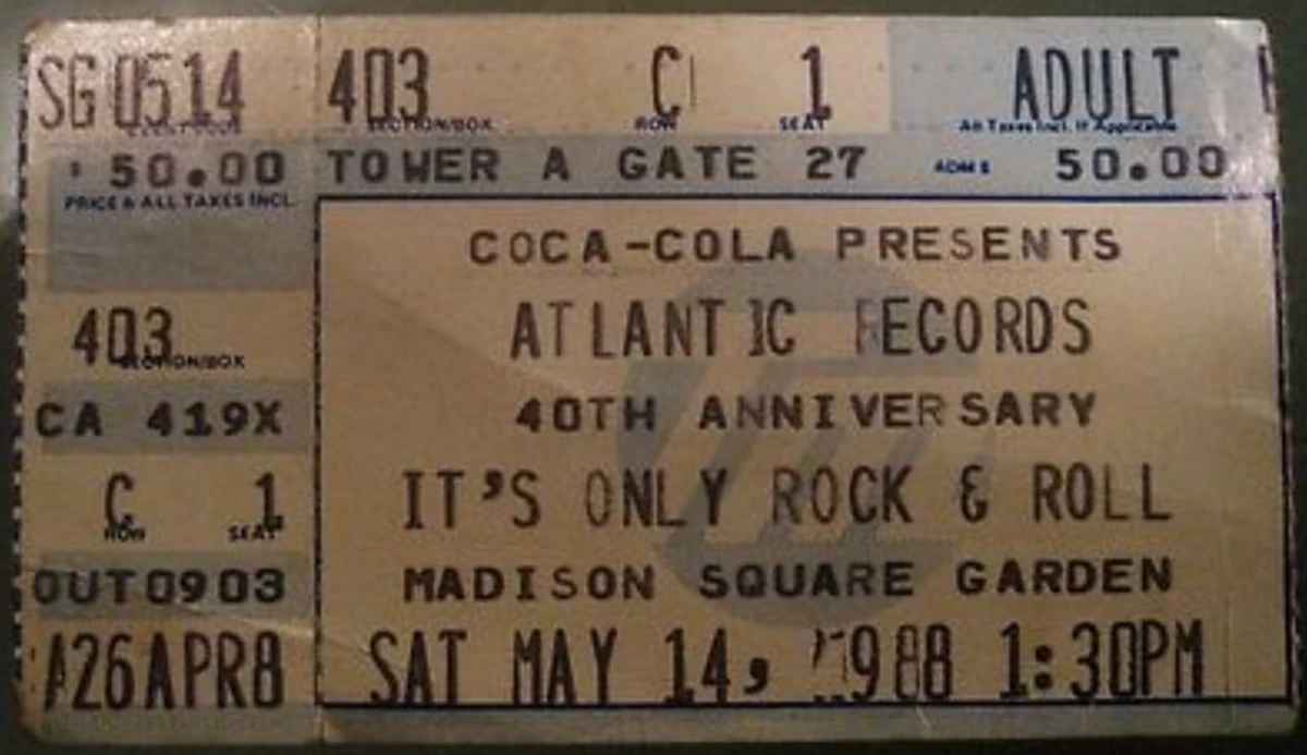 Atlantic Records 40th Anniversary Concert | Concerts Wiki | Fandom