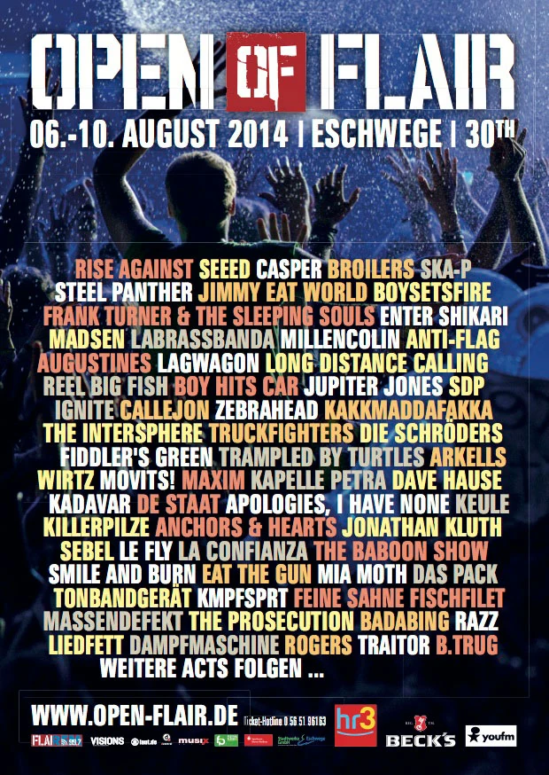 Open Flair 2014 | Concerts Wiki | Fandom