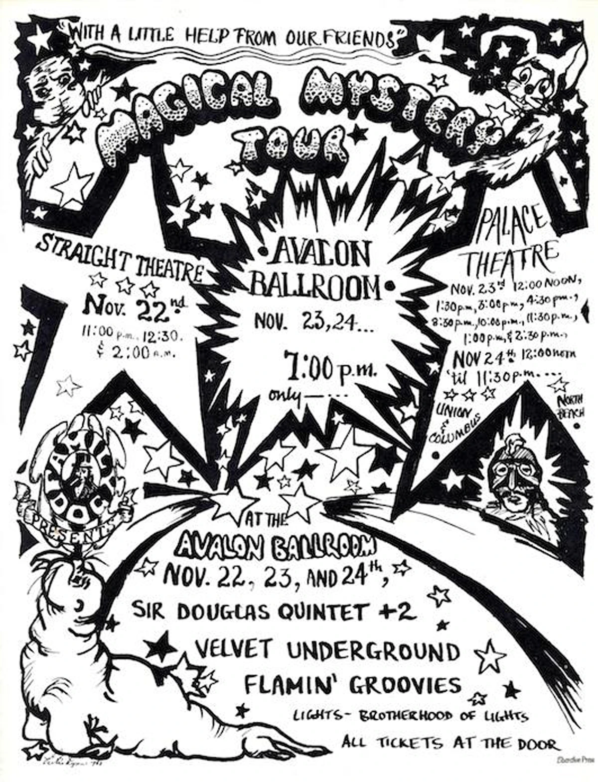 November 22, 1968 Straight Theater, San Francisco, CA | Concerts Wiki ...