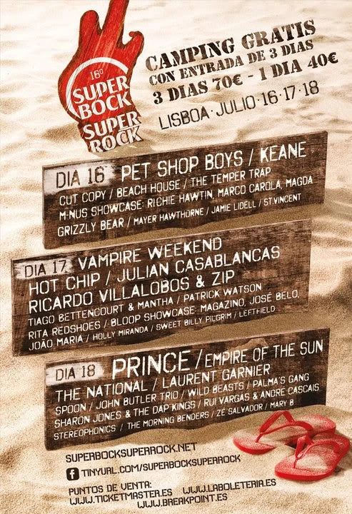 Super Bock Super Rock 2010 | Concerts Wiki | Fandom