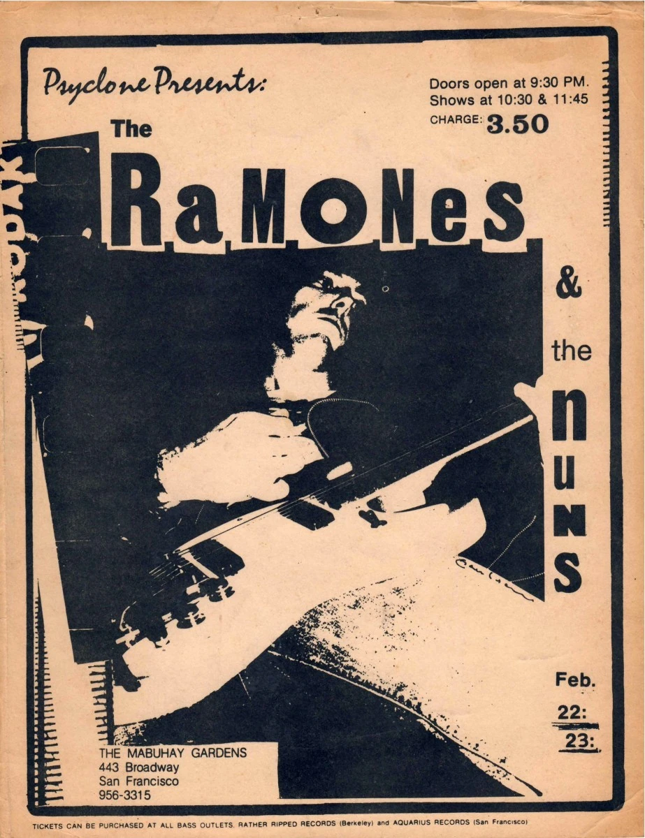 February 22-23, 1977 Mabuhay Gardens, San Francisco, CA | Concerts Wiki ...