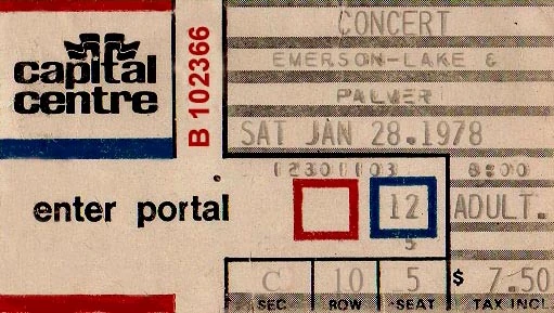 January 28, 1978 Capitol Center, Landover, MD | Concerts Wiki | Fandom