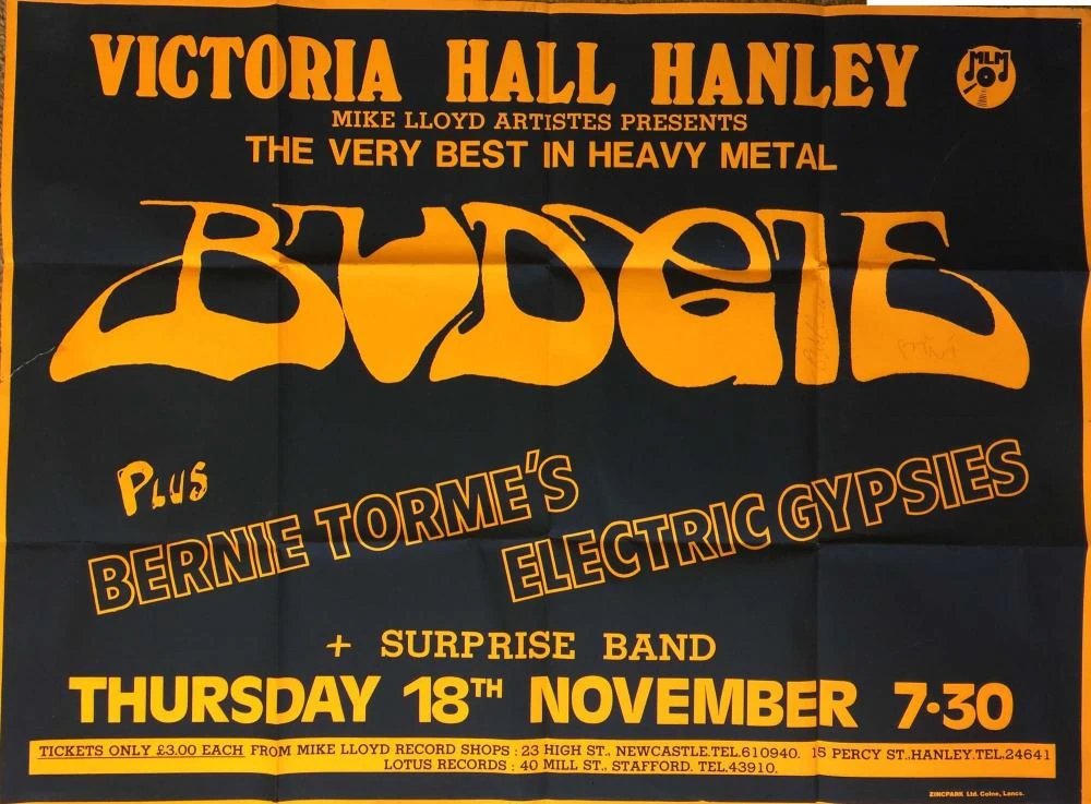 November 18, 1982 Victoria Hall, Hanley, ENG | Concerts Wiki | Fandom