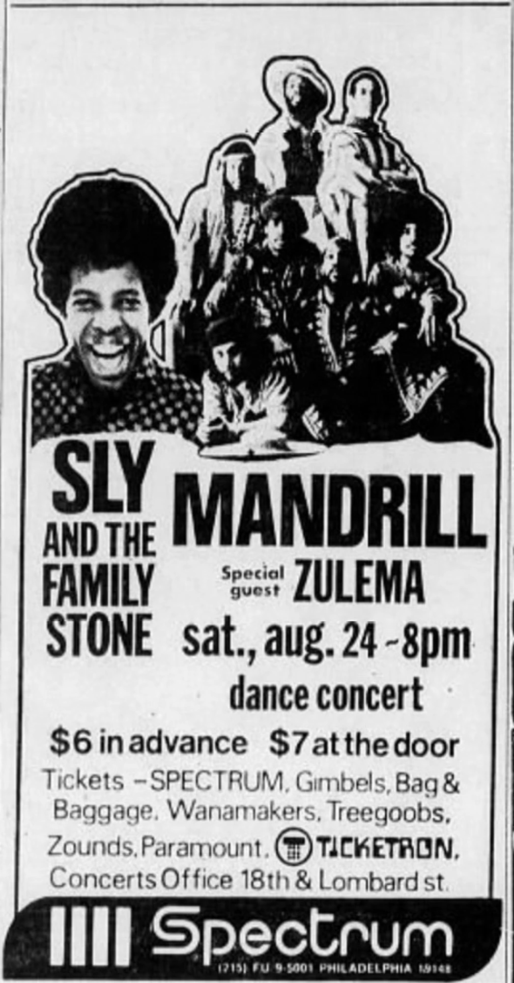 August 24, 1974 Spectrum, Philadelphia, PA | Concerts Wiki | Fandom