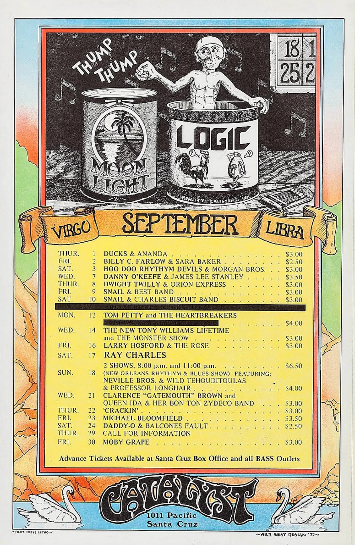 September 30, 1977 Catalyst, Santa Cruz, CA | Concerts Wiki | Fandom