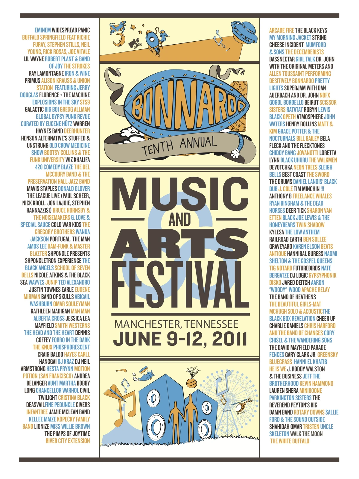 Bonnaroo 2011 | Concerts Wiki | Fandom