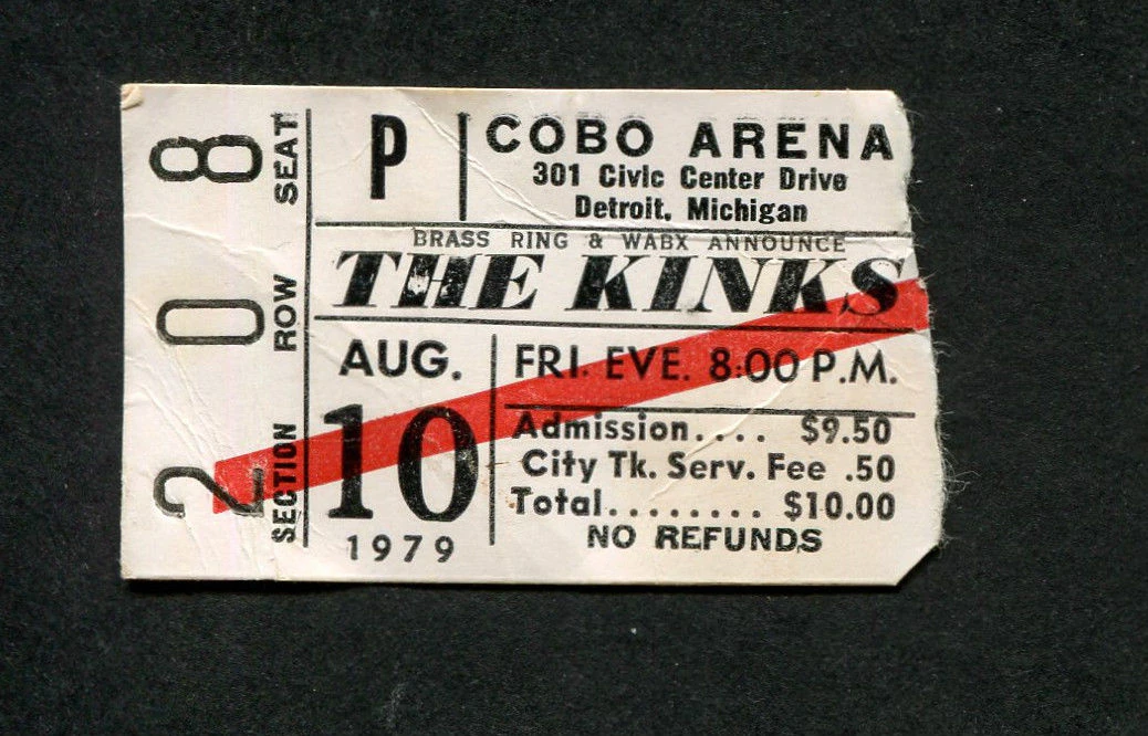 August 10, 1979 Cobo Hall, Detroit, MI | Concerts Wiki | Fandom