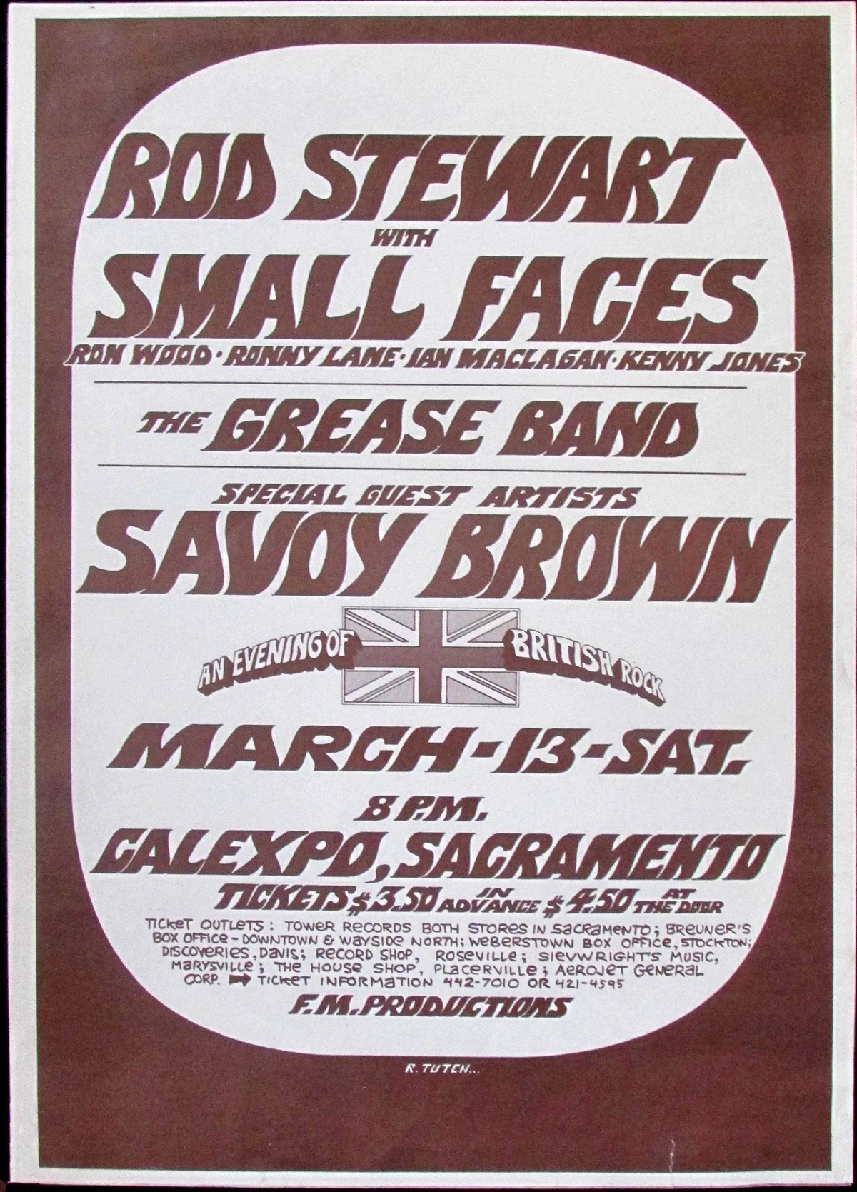 March 13, 1971 Cal Expo Amphitheater, Sacramento, CA | Concerts Wiki ...
