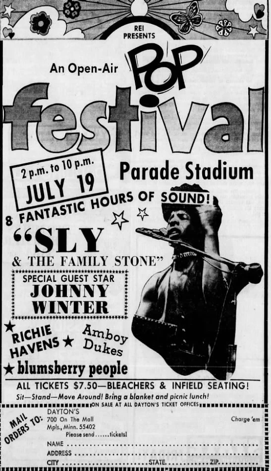 July 19, 1970 Parade Stadium, Minneapolis, MN | Concerts Wiki | Fandom
