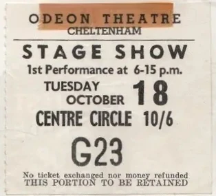 October 18, 1966 Odeon, Cheltenham, ENG | Concerts Wiki | Fandom