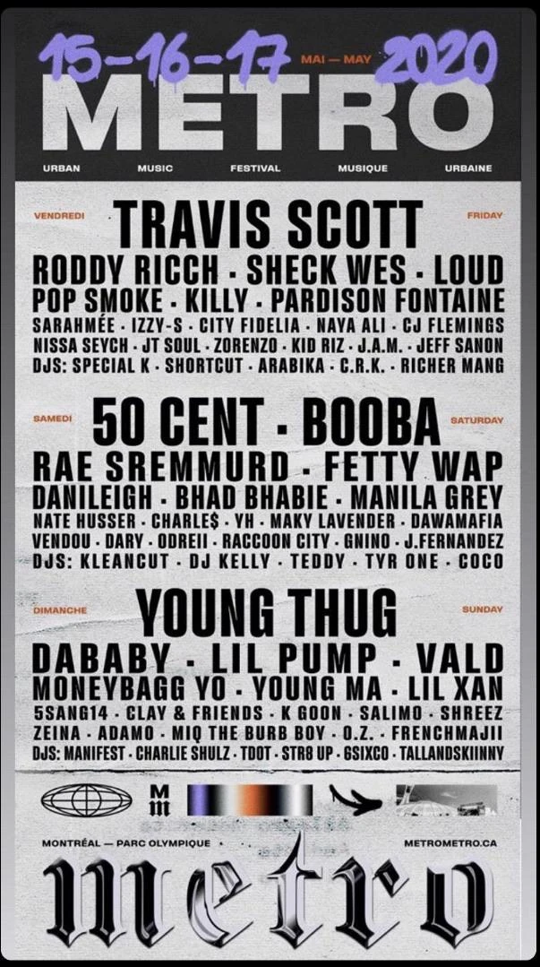Metro Metro 2020 | Concerts Wiki | Fandom