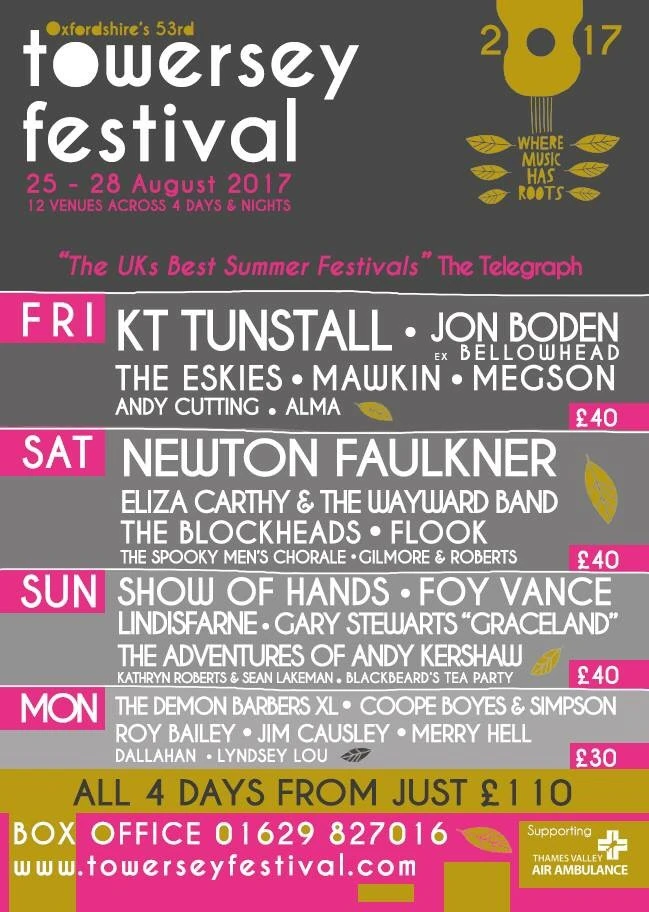 Towersey Festival 2017 | Concerts Wiki | Fandom