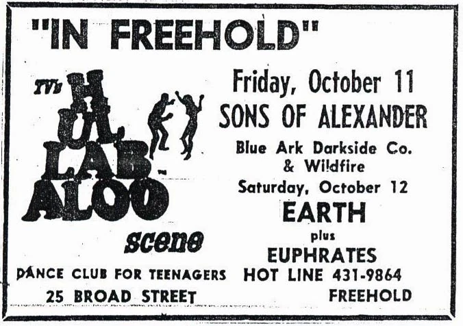 October 12, 1968 Hullabaloo, Freehold, NJ | Concerts Wiki | Fandom