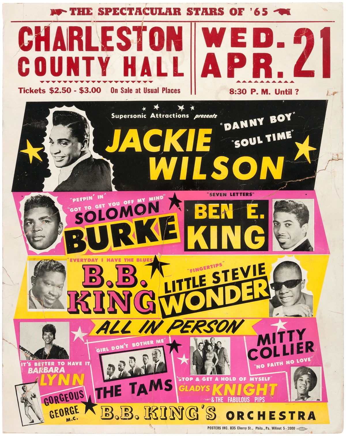 April 21, 1965 County Hall, Charleston, SC | Concerts Wiki | Fandom