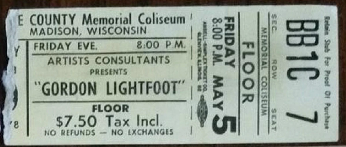 May 5, 1978 Dane County Coliseum, Madison, WI | Concerts Wiki | Fandom