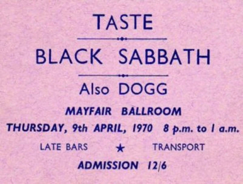 April 9, 1970 Mayfair Ballroom, Newcastle, ENG | Concerts Wiki | Fandom