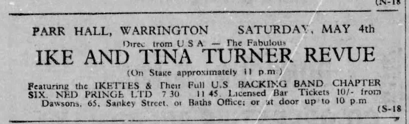 May 4, 1968 Parr Hall, Warrington, ENG | Concerts Wiki | Fandom