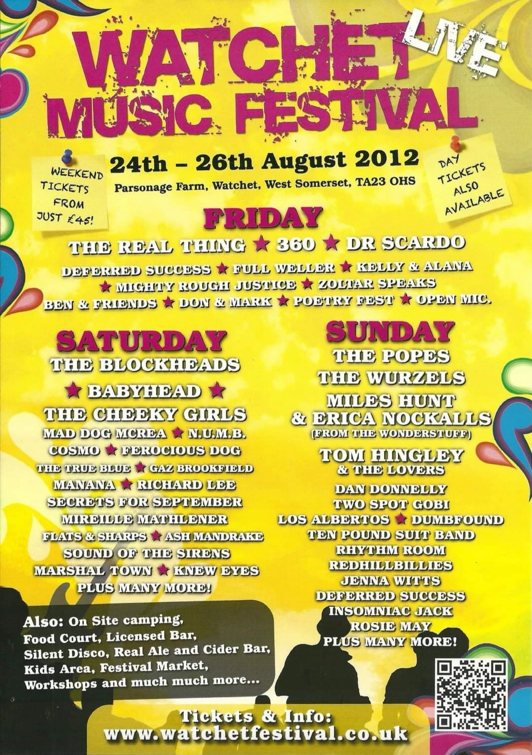 Watchet Music Festival 2012 | Concerts Wiki | Fandom