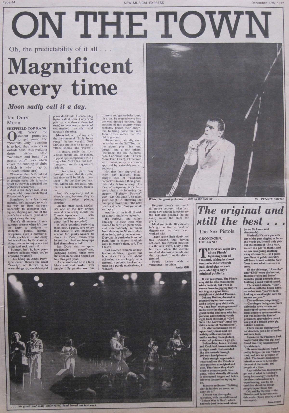 December 6, 1977 Top Rank, Sheffield, ENG | Concerts Wiki | Fandom