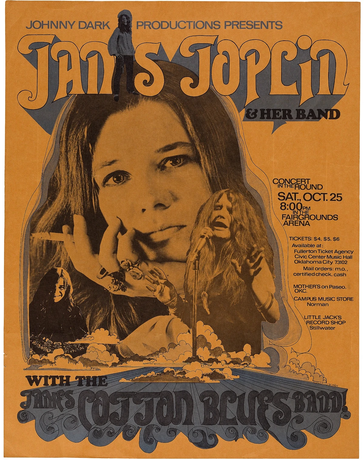 October 25, 1969 Fairgrounds Arena, Oklahoma City, OK | Concerts Wiki ...