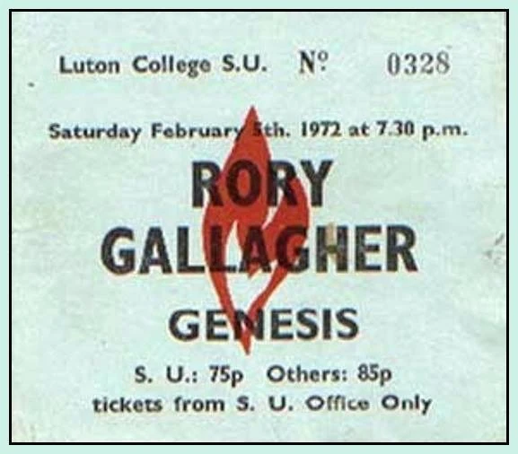 February 5, 1972 Luton Technical College, Luton, ENG | Concerts Wiki ...