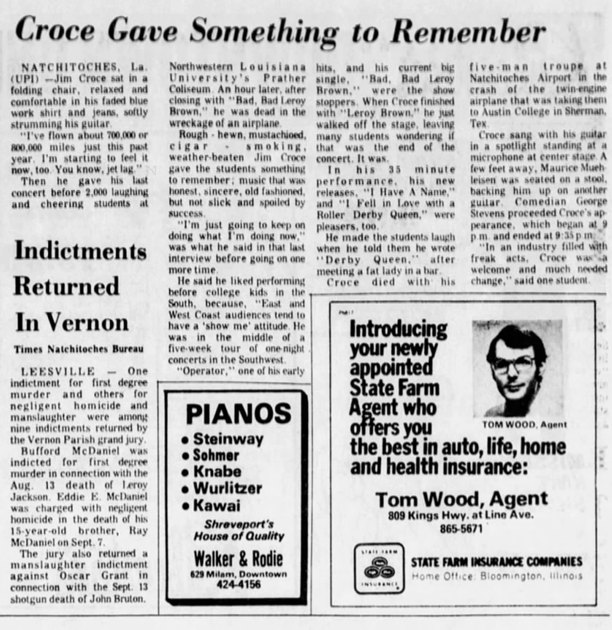 September 20, 1973 Prather Coliseum, Natchitoches, LA | Concerts Wiki ...