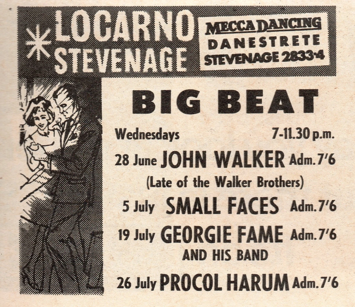 July 5, 1967 Locarno, Stevenage, ENG | Concerts Wiki | Fandom