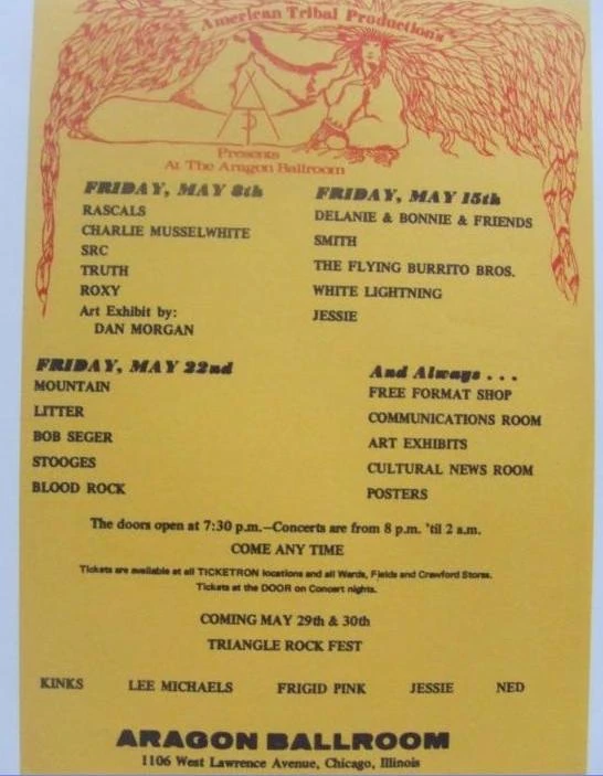 May 15, 1970 Aragon Ballroom, Chicago, IL | Concerts Wiki | Fandom