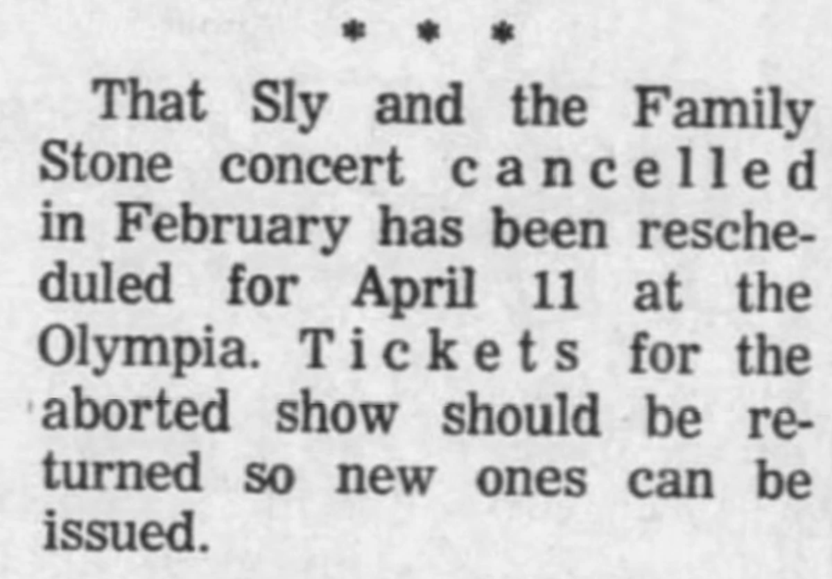 April 11, 1970 Olympia Stadium, Detroit, MI | Concerts Wiki | Fandom