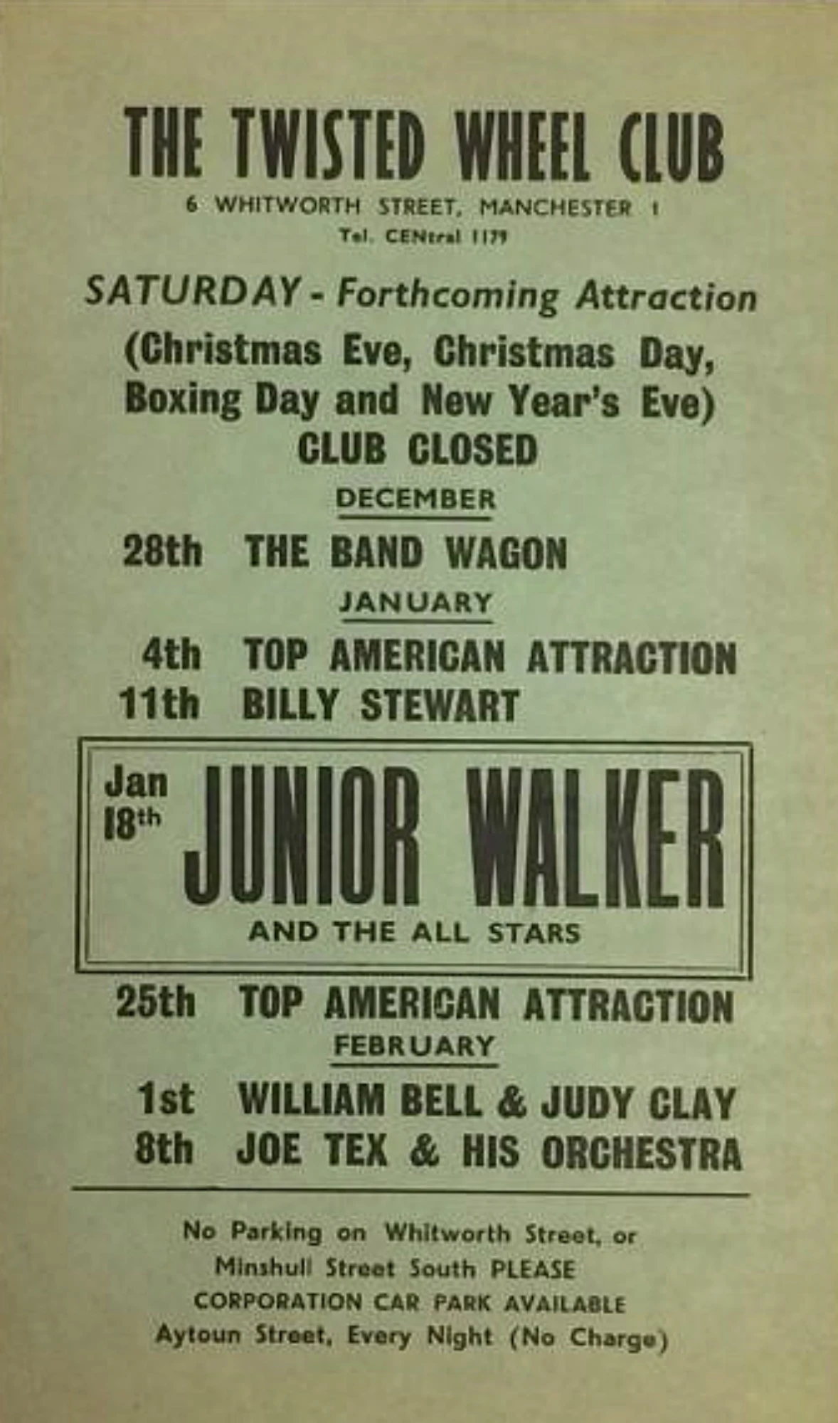 December 28, 1968 Twisted Wheel, Manchester, ENG | Concerts Wiki | Fandom