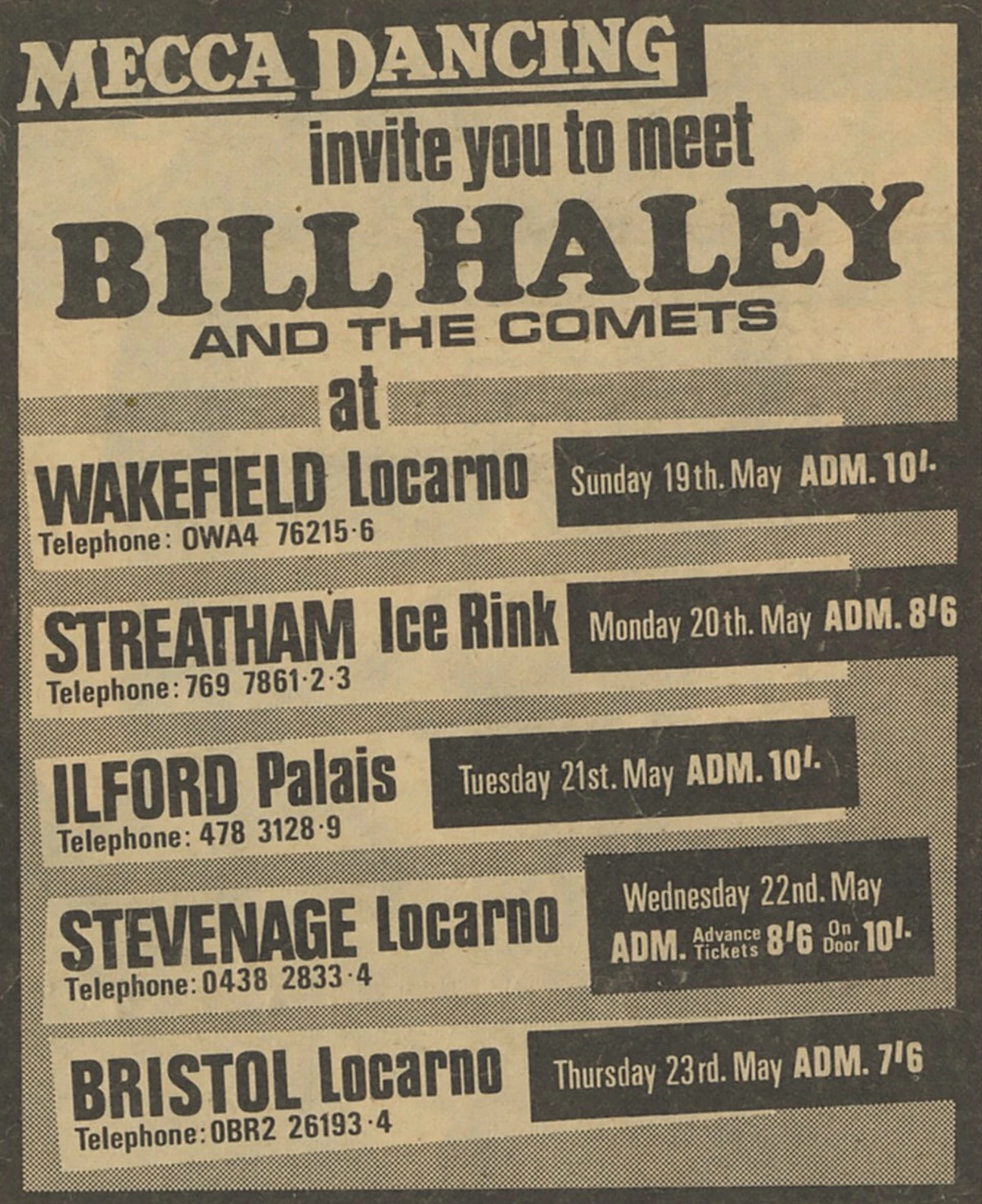 May 22, 1968 Locarno, Stevenage, ENG | Concerts Wiki | Fandom