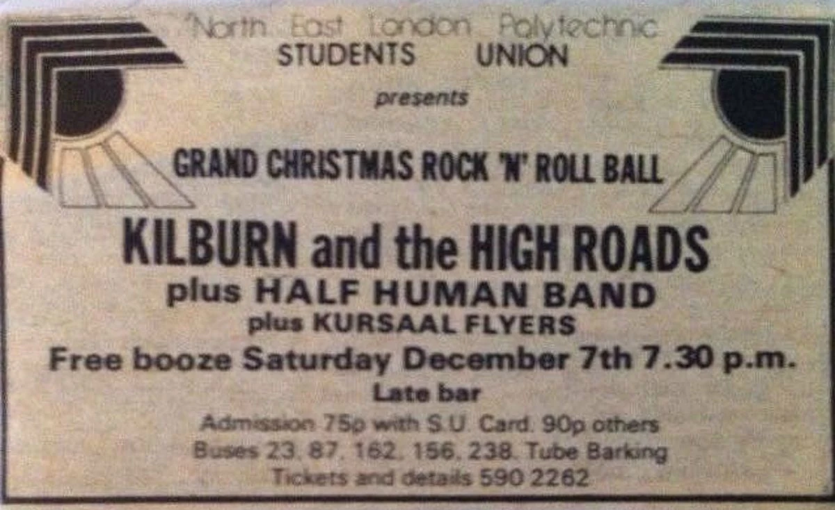 December 7, 1974 North East London Polytechnic, London, ENG | Concerts ...