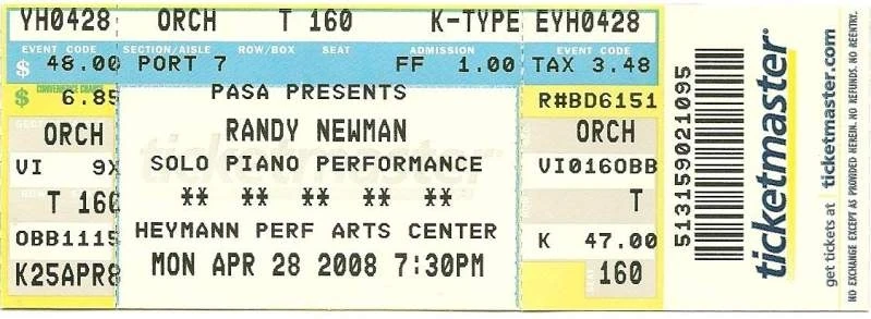 April 28, 2008 Heymann Center for the Performing Arts, Lafayette, LA ...