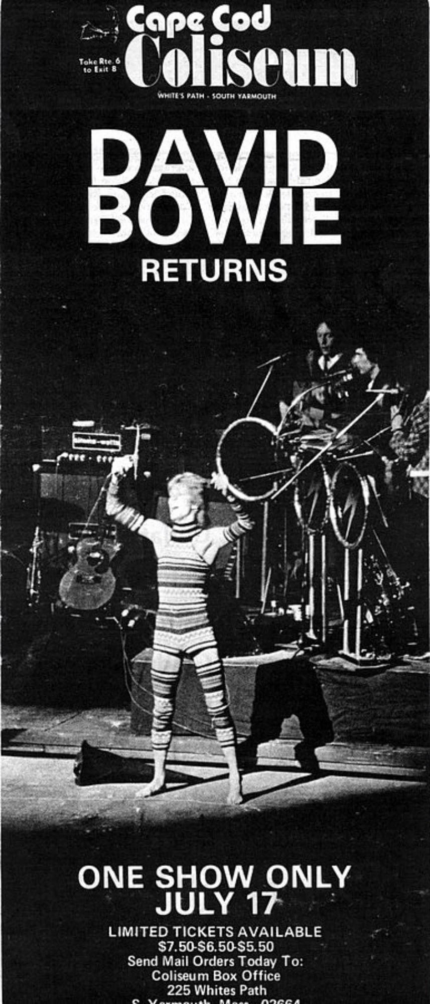 July 17, 1974 Cape Cod Coliseum, South Yarmouth, MA | Concerts Wiki ...