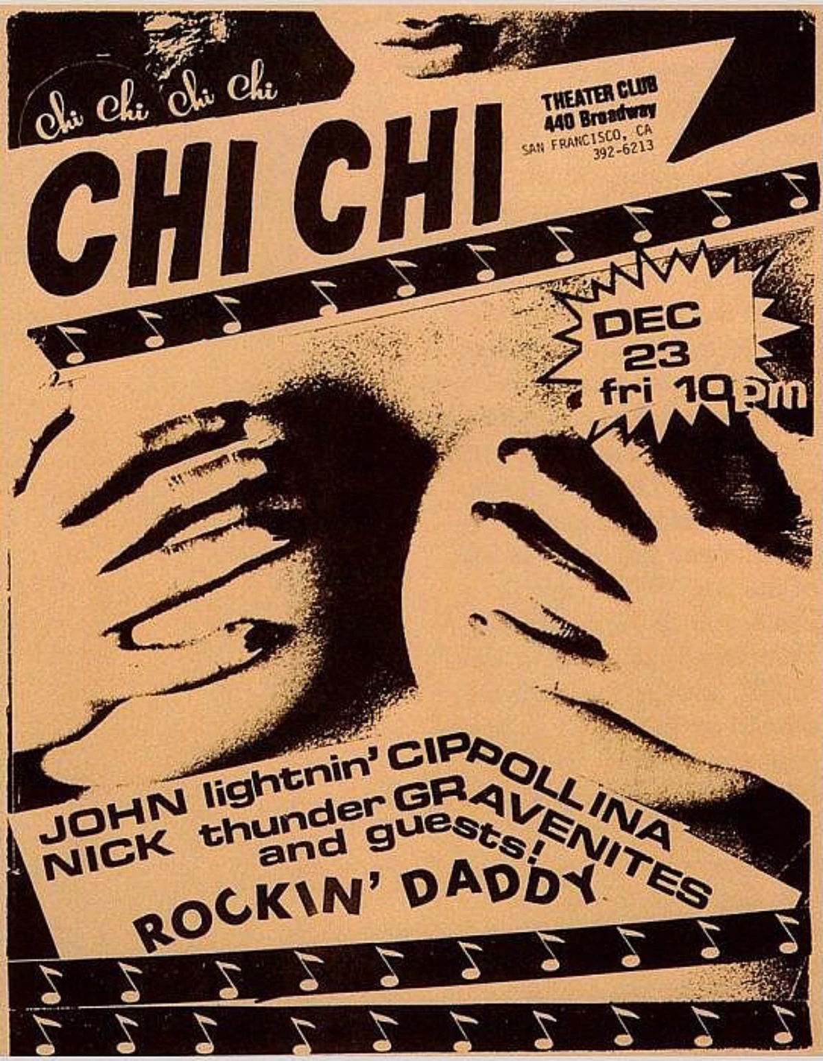 December 23, 1983 Chi Chi Club, San Francisco, CA | Concerts Wiki | Fandom