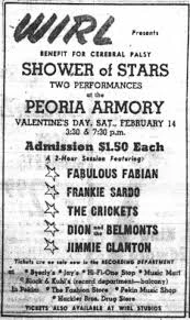 February 14, 1959 Peoria Armory, Peoria, IL | Concerts Wiki | Fandom