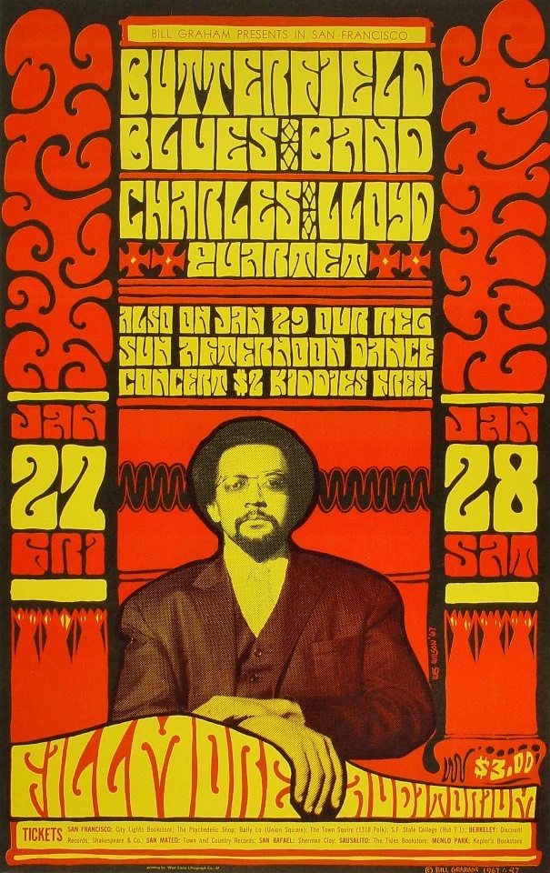 January 27-29, 1967 Fillmore Auditorium, San Francisco, CA | Concerts ...