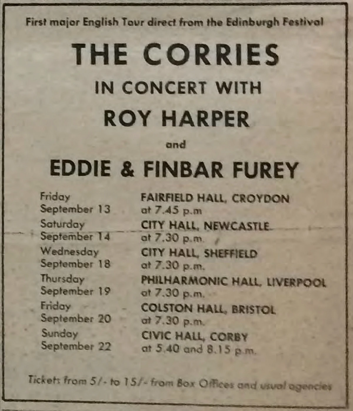 September 14, 1968 City Hall, Newcastle, ENG | Concerts Wiki | Fandom