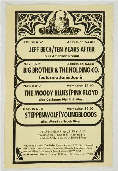 November 15-16, 1968 Electric Factory, Philadelphia, PA | Concerts Wiki ...