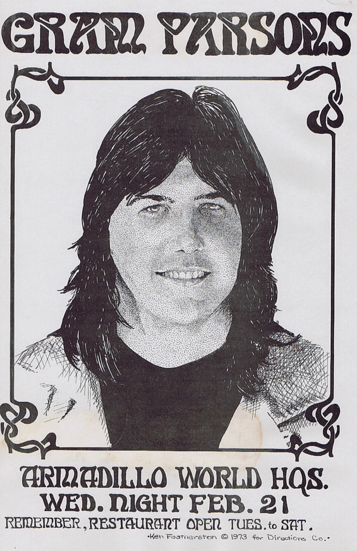 February 21, 1973 Armadillo World Headquarters, Austin, TX | Concerts ...