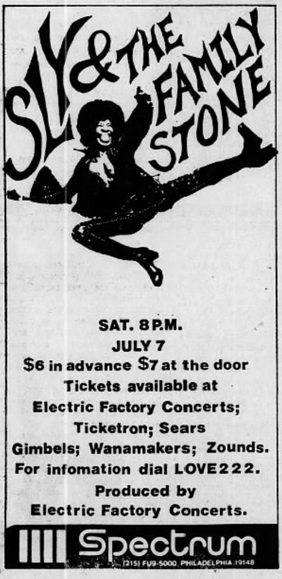 July 7, 1973 Spectrum, Philadelphia, PA | Concerts Wiki | Fandom