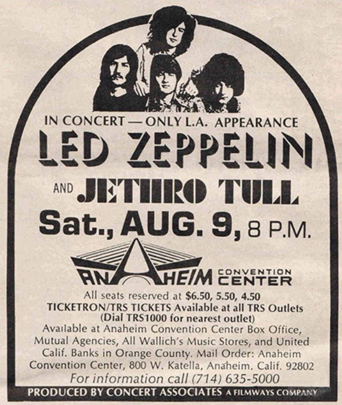 August 9, 1969 Convention Center, Anaheim, CA | Concerts Wiki | Fandom