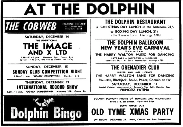 December 14, 1968 The Cobweb, Hastings, ENG | Concerts Wiki | Fandom