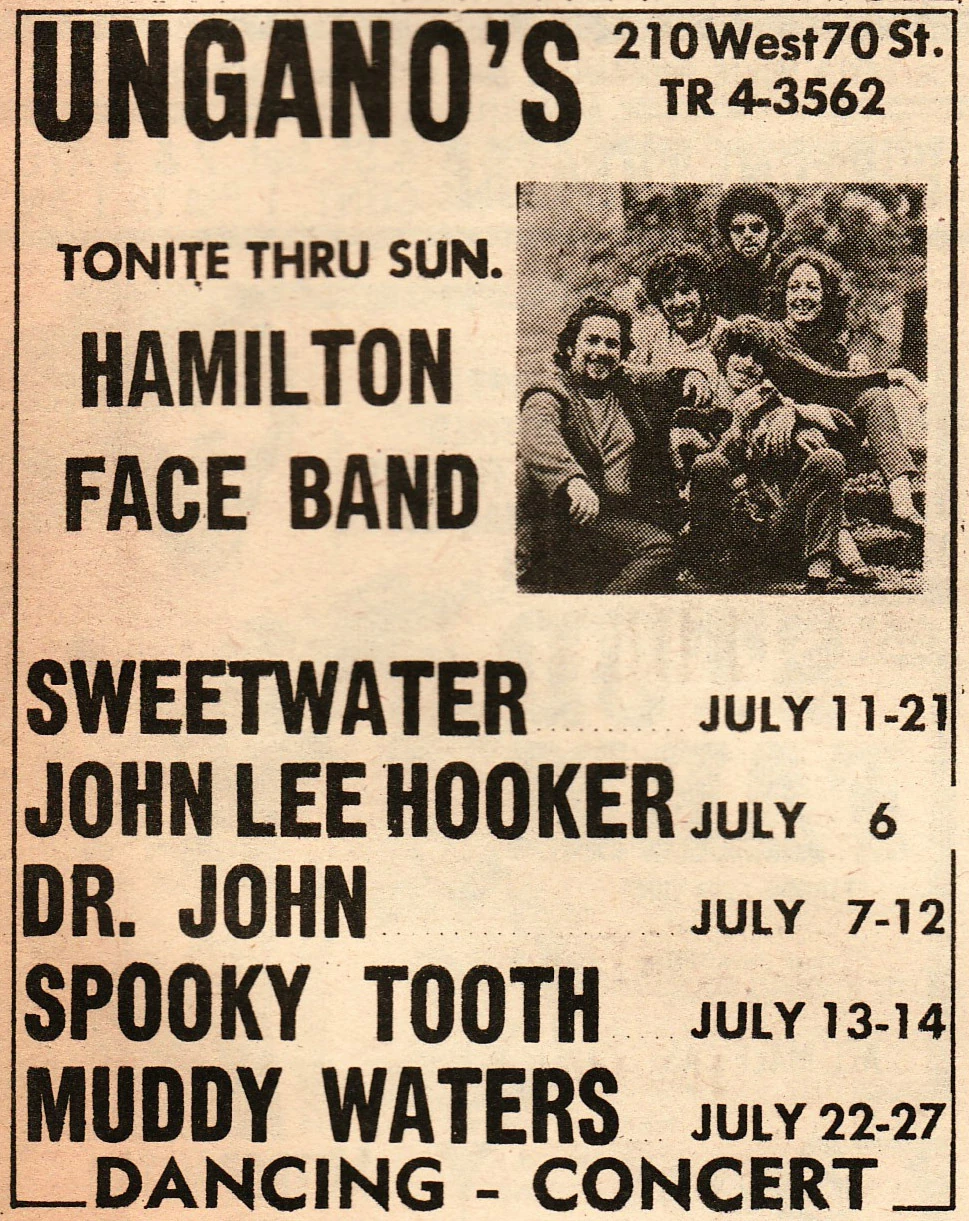 July 6, 1969 Ungano's, New York City, NY | Concerts Wiki | Fandom