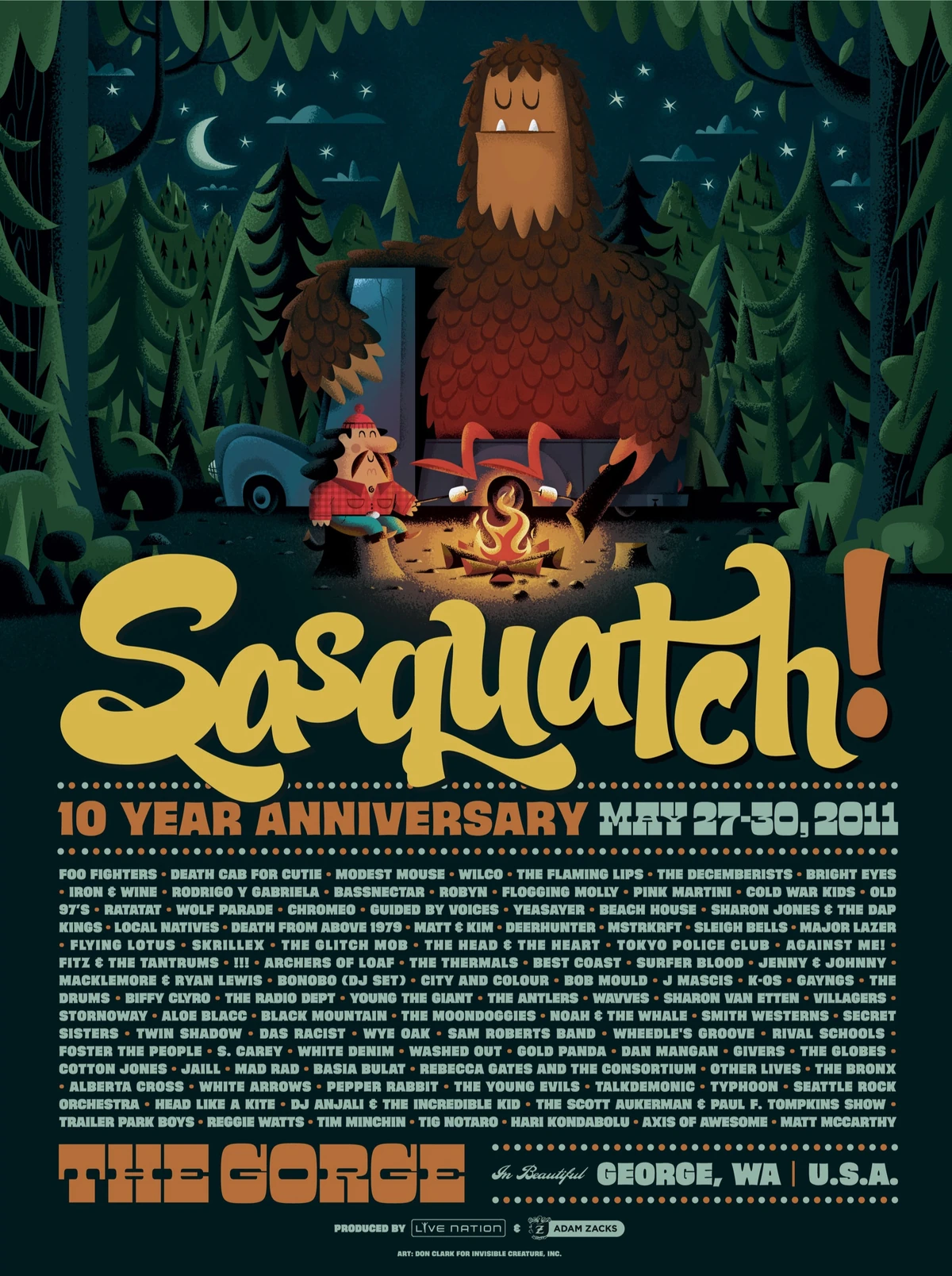 Sasquatch! Music Festival 2011 | Concerts Wiki | Fandom