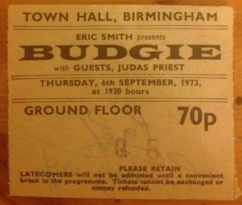 September 6, 1973 Town Hall, Birmingham, ENG | Concerts Wiki | Fandom