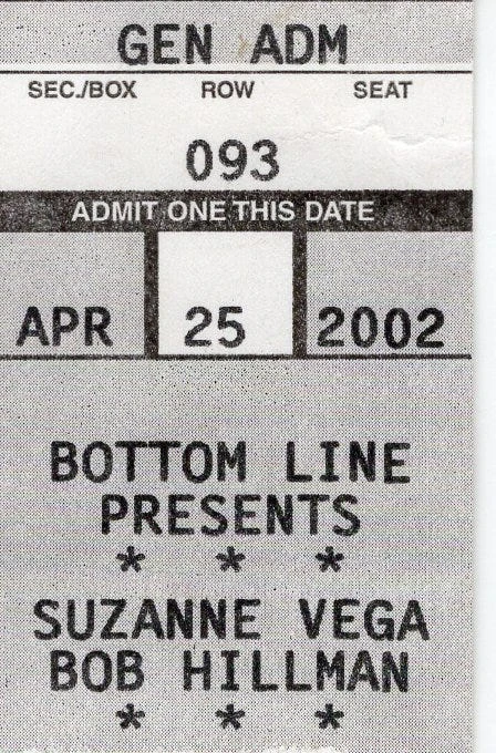 April 25-26, 2002 Bottom Line, New York City, NY | Concerts Wiki | Fandom