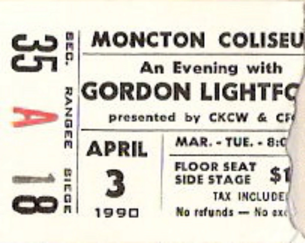 April 3, 1990 Moncton Coliseum, Moncton, NB | Concerts Wiki | Fandom