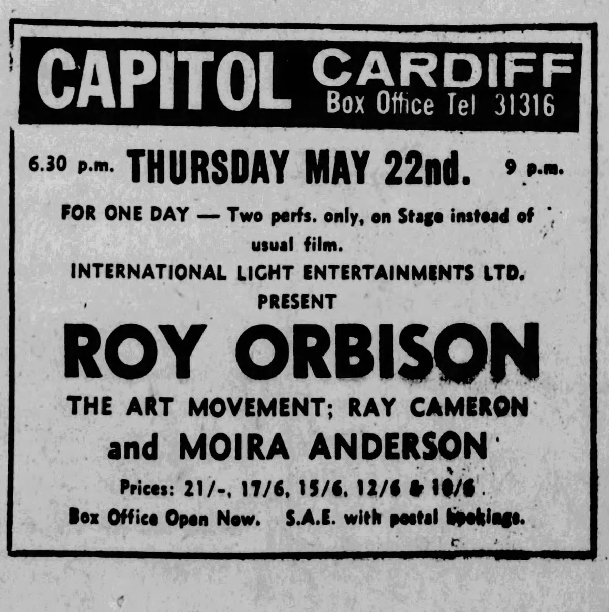 May 22, 1969 Capitol, Cardiff, WAL | Concerts Wiki | Fandom